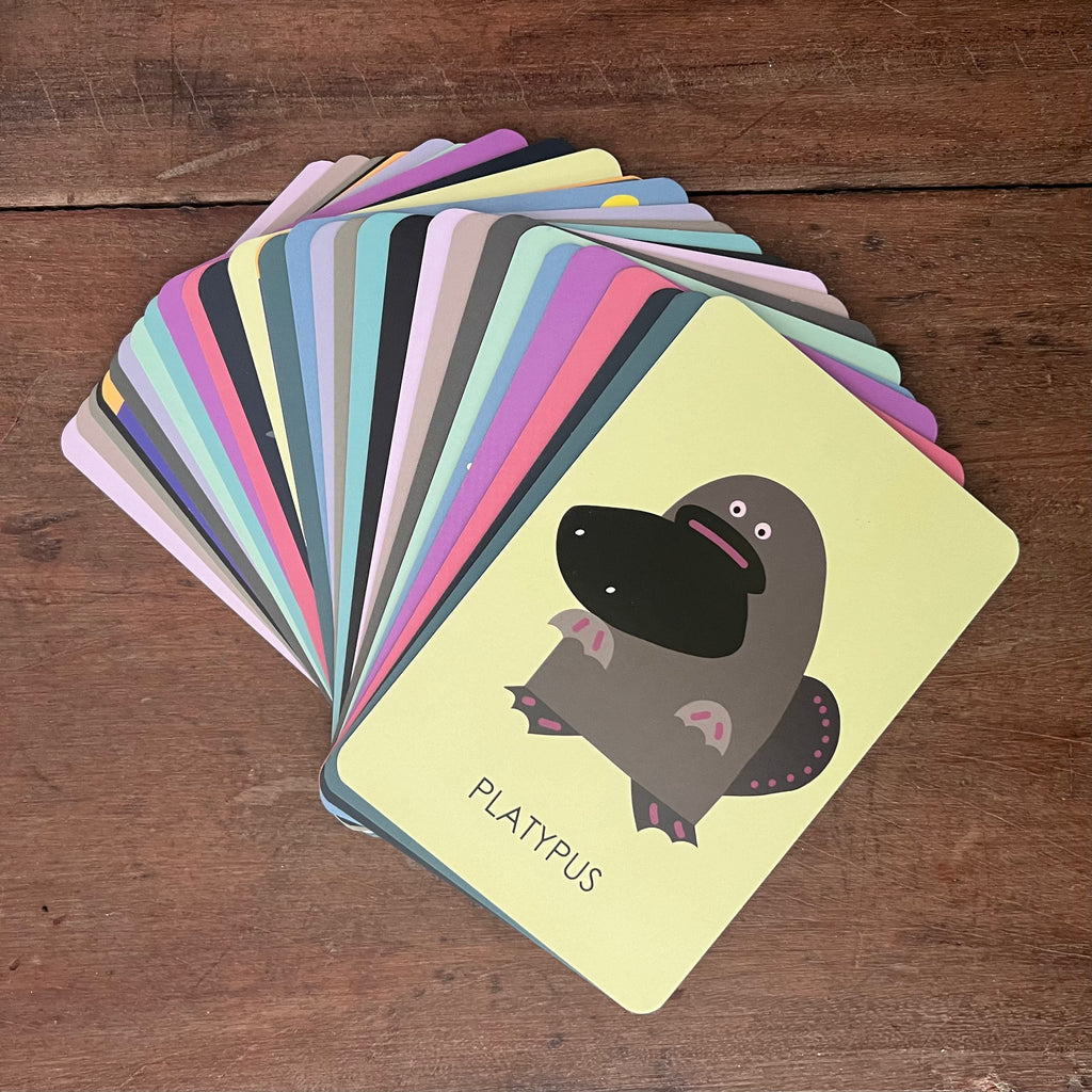 Australian Animal flash card | memory | snap game – G'DAY BABY